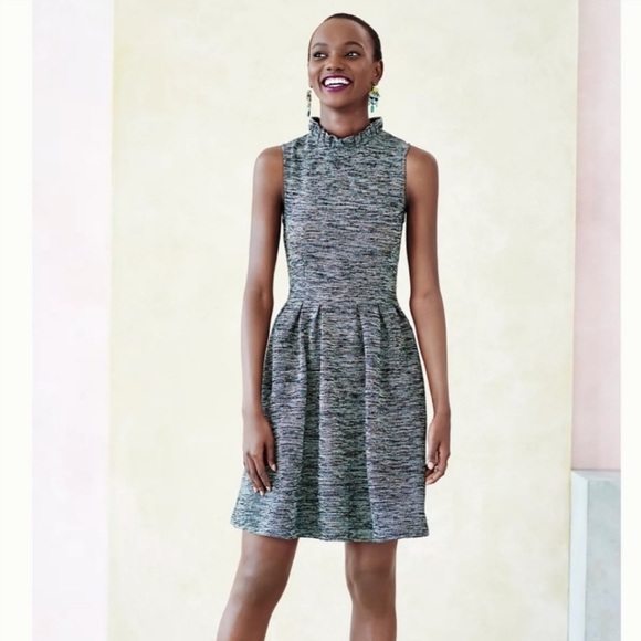 Anthropologie | Dresses | Anthropologie Ganni Pinnacle Tweed Textured ...